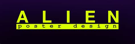 Image result for Alien Text Poster