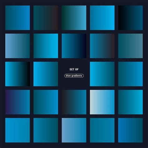 Smooth Blue Gradients Vector