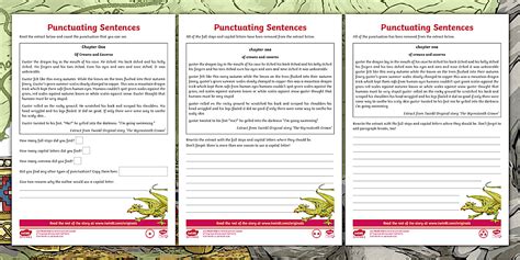 Image result for Punctuating Sentences Worksheet