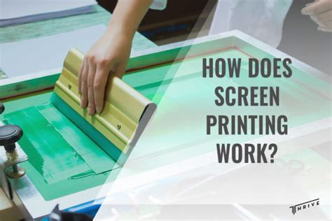 Image result for How Do Screen Printing Machines Work