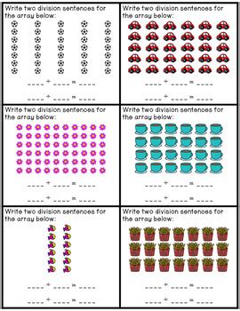 Image result for Division Using Arrays