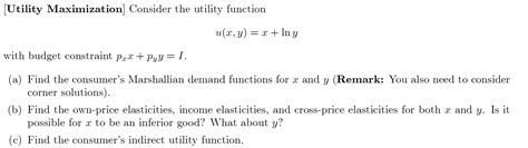 Image result for Utility Maximization with Integrals