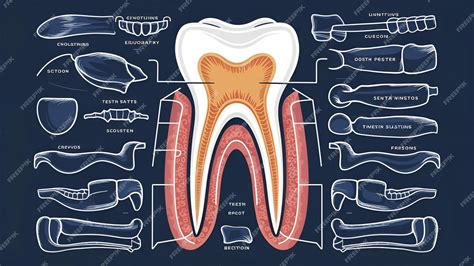Image result for Human Tooth Structure