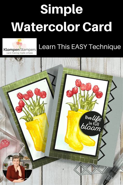Image result for Watercolor Tutorials for Card Making