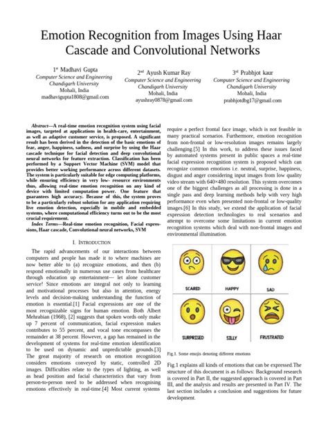 Image result for Real-Time Emotion Detection