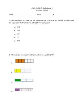 Image result for Eureka Third Grade Module 5 Lessons