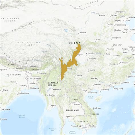 Image result for Red Panda Map