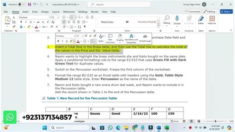 Image result for Excel Module 5 Sam Textbook Project