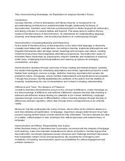 Image result for Derrida Post Modern Idea