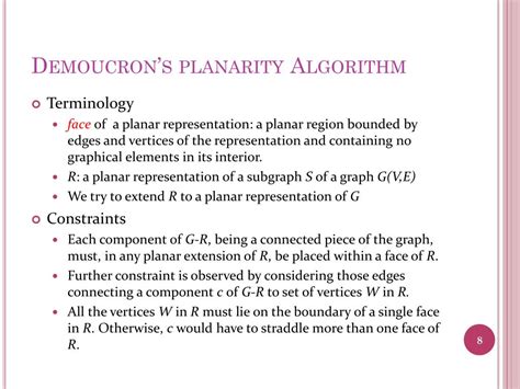 Image result for Planarity Algorithm