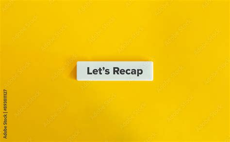 Image result for Recap Banner