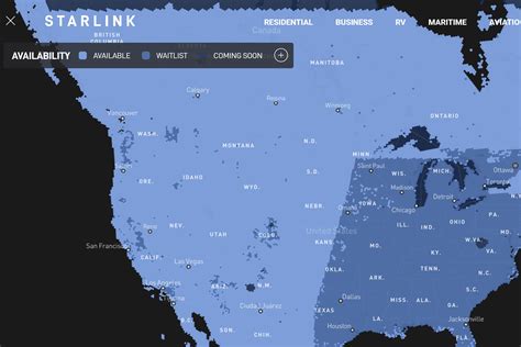 Image result for Starlink Coverage Update