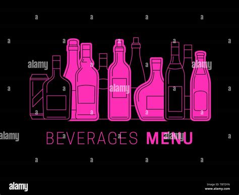 Image result for Alcohol Menu