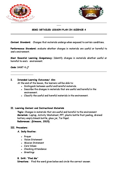 Image result for 4 Class Science Lesson 2