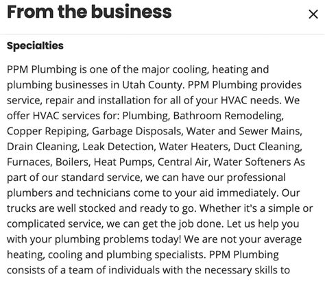 Image result for Description of Business Example