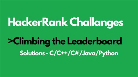 Image result for HackerRank Consistency Board