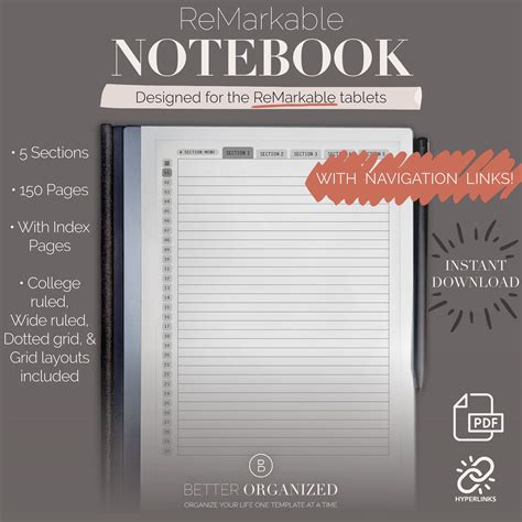 Image result for Remarkable 2 Notes Template