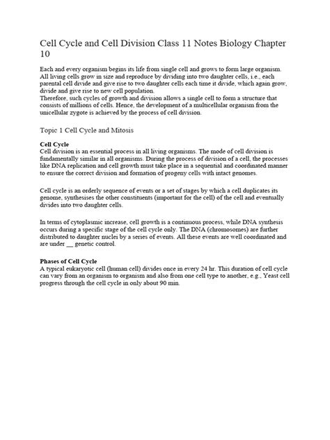 Image result for Cell Class 11 Notes