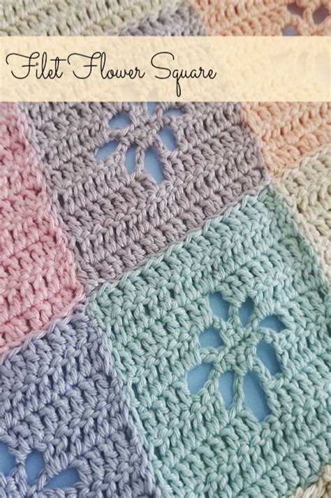 Image result for Filet Crochet Flower Pattern