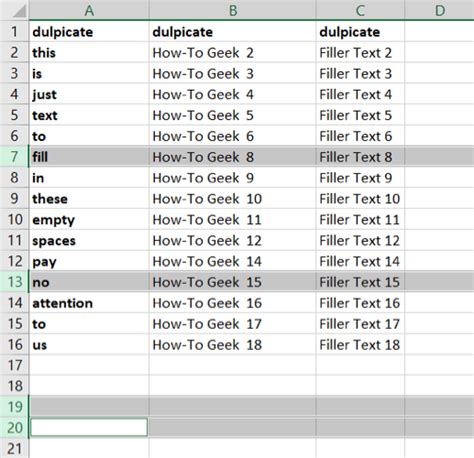 Image result for Remove Duplicate Rows From Excel File with Conditional Formating