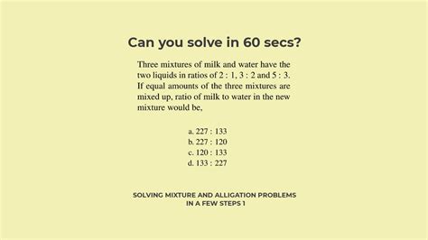 Image result for How to Make a Math Mixture Problem