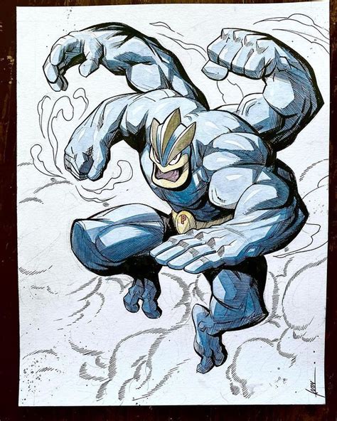 Image result for Machamp Drawing