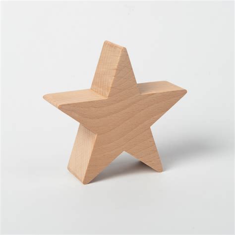 Star Shaped Tree Topper for Modern Spiral Wooden Christmas Tree ...