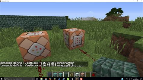 Image result for Comment Utiliser Les Commande Block