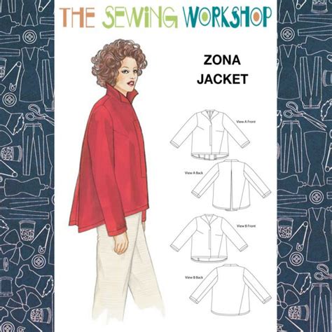 Image result for Work Jacket Sewing Pattern