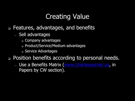 Image result for Creating Value Definition