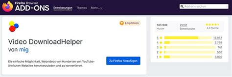 Image result for Video DownloadHelper Firefox Addon