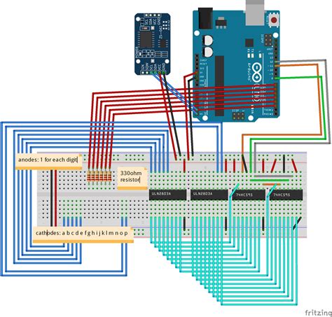 Image result for Using 6 Digit LED Display with Arduino