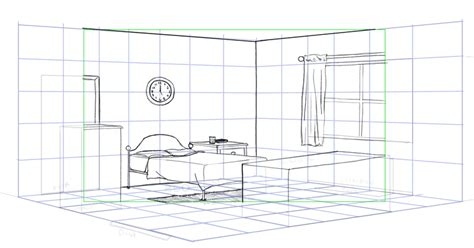 Image result for Basic Perspective Drawing Interior