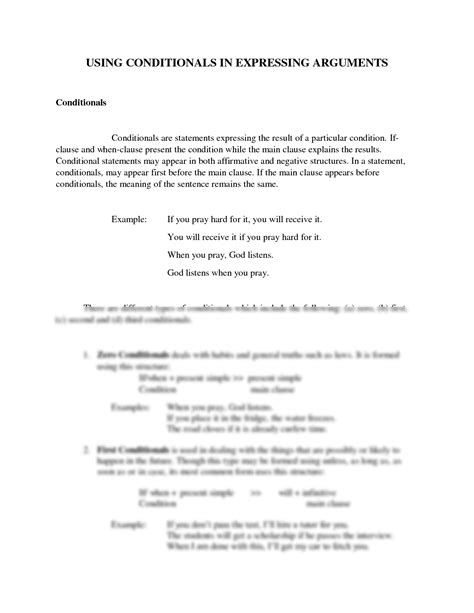 Image result for Arguments Using Past Conditional