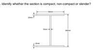Image result for Compact Non-Compact Slender Section
