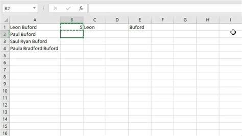 Image result for Basic Excel Formulas Name Seperate