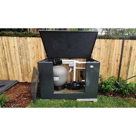 Image result for Pool Pump Sound Proof Box