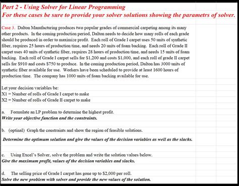 Image result for Using Solver for Linear Programming Aggregate Plan Overtime
