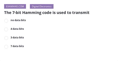 Image result for 7-Bit Hamming Code