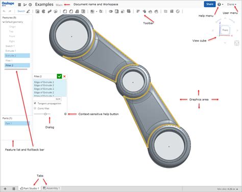 Image result for Onshape Interface