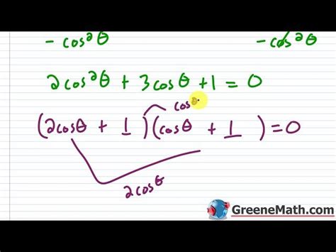 Image result for Solving Trig Equations Using Factoring
