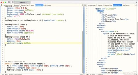 Image result for Table in HTML/CSS Column 2