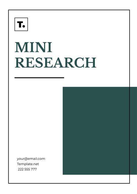 Image result for Mini-Research