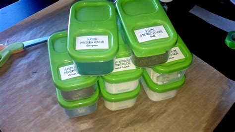 Image result for Embossing Powder Storage