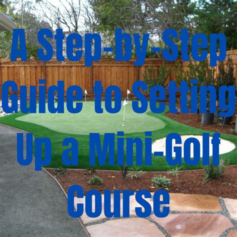 Image result for BackYard Mini Golf Course