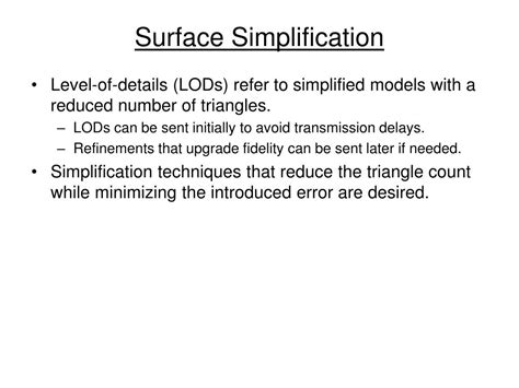 Image result for Geometry Simplification