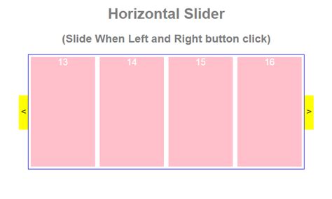 Image result for Horizontal Slider Web Design