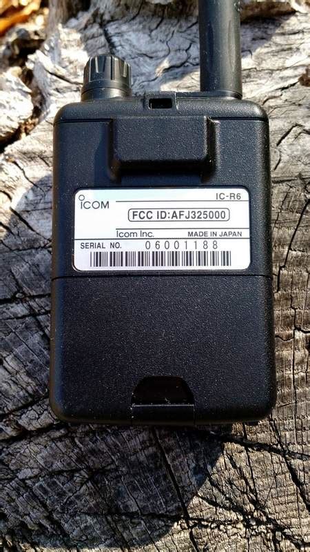 Image result for ICOM IC-R6 Unboxing