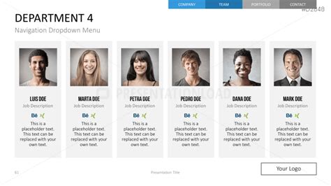 Image result for PowerPoint Create Navigation Menu