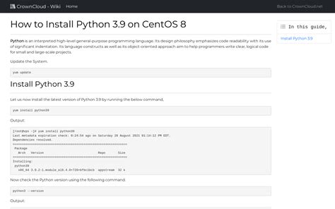 Image result for Install Python3 11On Redhat7 8